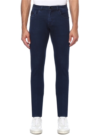 Scissor Scriptor Erkek Lacivert Logolu Dar Paça Jean Pantolon 36 US Scissor Scriptor Erkek Lacivert Logolu Dar Paça Jean Pantolon 36 US