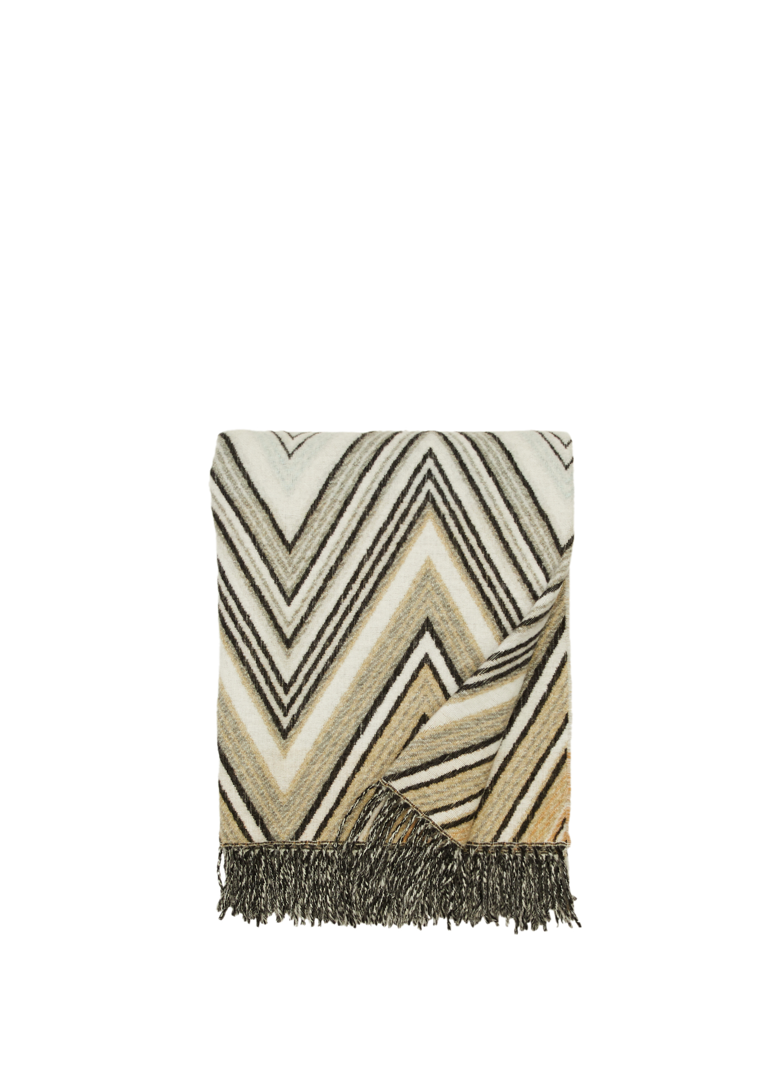 Missoni Home - Plume Vizon Yün Throw - Vizon