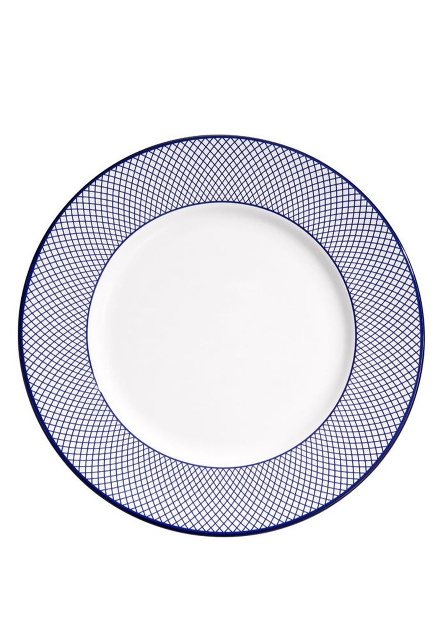 Halcyon Days - Blue Trellis Charger Blue Serving Plate 33 cm