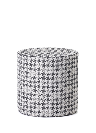 Missoni Home Realeza Cylinder Colorblocked Kazayağı Desenli Puf Siyah Missoni Home Realeza Cylinder Colorblocked Kazayağı Desenli Puf Siyah