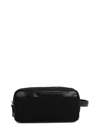 Beymen Hediye Erkek Siyah Logo Detaylı Tıraş Çantası EU Beymen Hediye Erkek Siyah Logo Detaylı Tıraş Çantası EU