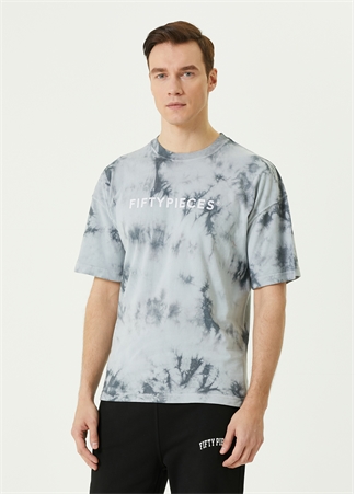 Fifty Pieces Erkek Antrasit Logo Detaylı Düşük Omuzlu T-shirt Gri S EU Fifty Pieces Erkek Antrasit Logo Detaylı Düşük Omuzlu T-shirt Gri S EU
