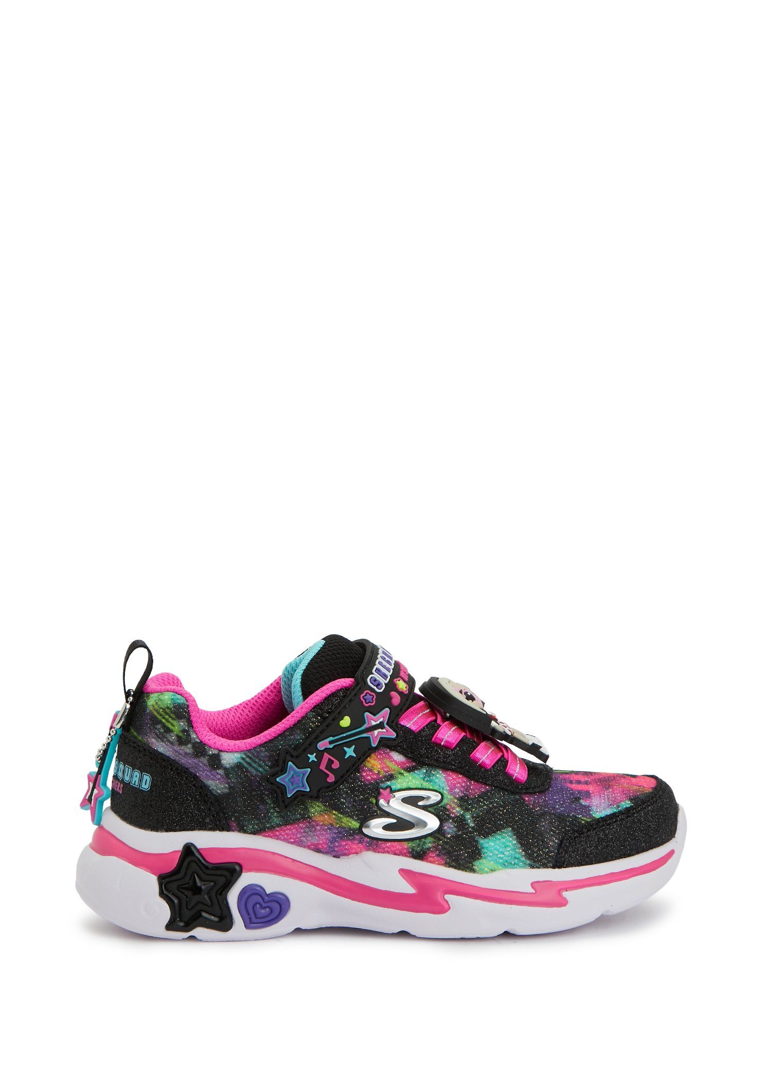 Skechers - Snuggle Sneaks Skech Squad Kız Çocuk Sneaker - Çok Renkli Siyah