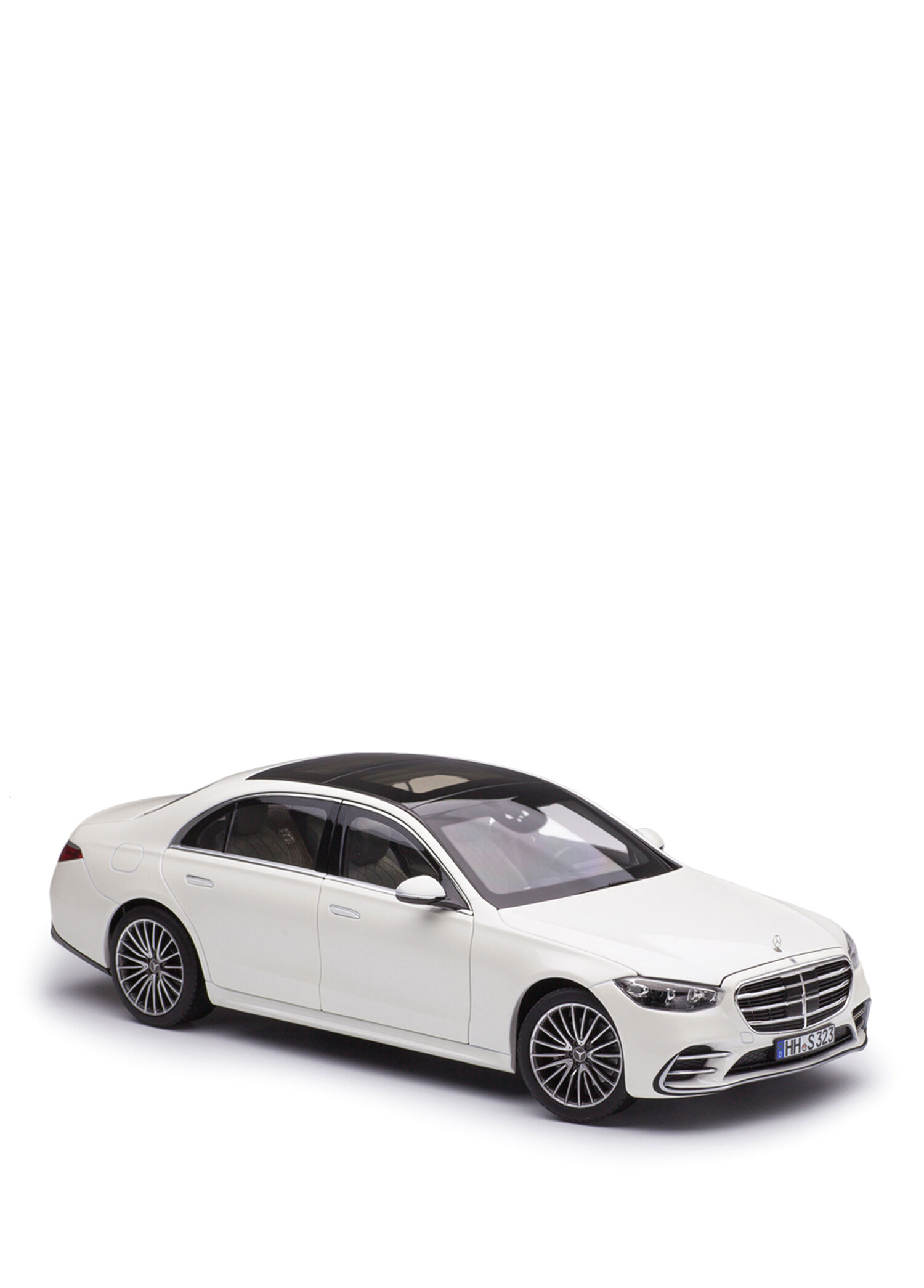 Norev - 1:18 2021 Mercedes Benz S Class W223 AMG Line Beyaz Model Araba ...