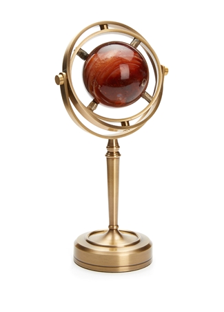OBJET DE CURIOSITE Carnelian Taşlı Obje Kırmızı OBJET DE CURIOSITE Carnelian Taşlı Obje Kırmızı