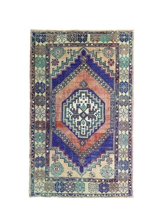 Soho Antiq Abner El Dokuması Yün Halı Çok Renkli