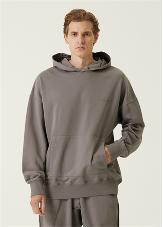 A-Cold-Wall Erkek Dissection Gri Kapüşonlu Organik Pamuk Sweatshirt M EU A-Cold-Wall Erkek Dissection Gri Kapüşonlu Organik Pamuk Sweatshirt M EU