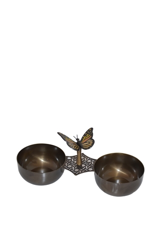 Unique By Av Kelebek Figürlü 2li Eskitme Çerezlik Çok Renkli Unique By Av Kelebek Figürlü 2li Eskitme Çerezlik Çok Renkli