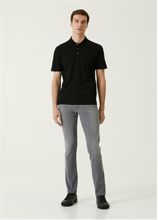 Scissor Scriptor Erkek Gri Logo İşlemeli Jean Pantolon 42 US Scissor Scriptor Erkek Gri Logo İşlemeli Jean Pantolon 42 US