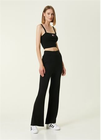 Tommy Jeans Kadın Pantolon Siyah L Eu