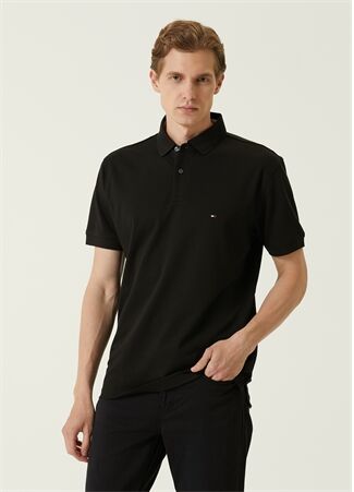 Tommy Hilfiger Erkek 985 Regular Fit Siyah Organik Pamuk T-shirt S EU Tommy Hilfiger Erkek 985 Regular Fit Siyah Organik Pamuk T-shirt S EU