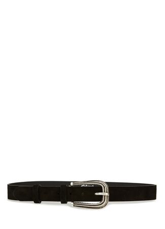 Beymen Club Kadın Siyah Süet Kemer 80