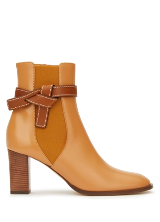 Loewe Kadın Taba Bant Detaylı Deri Bot Turuncu 36 EU Loewe Kadın Taba Bant Detaylı Deri Bot Turuncu 36 EU