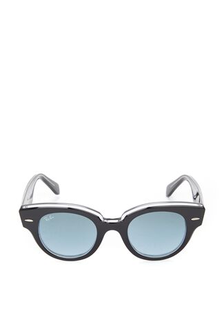 Ray-Ban Kadın Siyah Yuvarlak Formlu Güneş Gözlüğü 47 EU