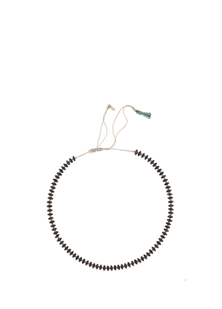 Sol By Studio Kadın Siyah Boncuklu Kolye EU Sol By Studio Kadın Siyah Boncuklu Kolye EU