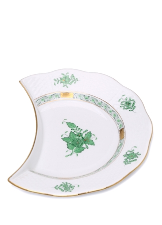 Herend Apponyi Yeşil Desenli 19 cm Porselen Tabak Yeşil Herend Apponyi Yeşil Desenli 19 cm Porselen Tabak Yeşil