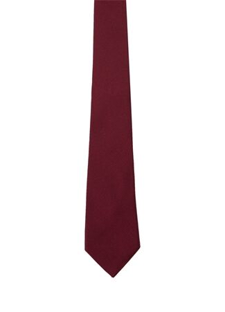 Pal Zileri Erkek Bordo İpek Kravat EU