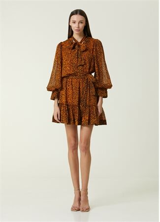 Alexis Kadın Colorblocked Desenli Midi Elbise M EU Alexis Kadın Colorblocked Desenli Midi Elbise M EU