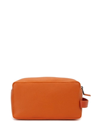 Pineider Erkek Turuncu Deri Tıraş Çantası Eu Pineider Erkek Turuncu Deri Tıraş Çantası Eu