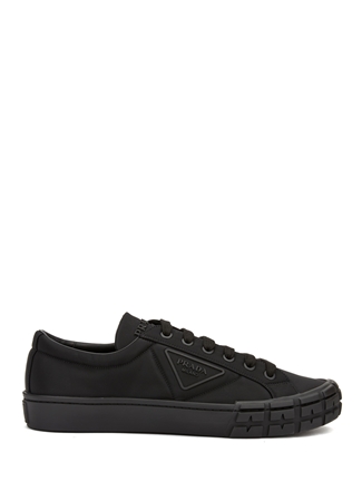 Prada Erkek Siyah Logo Detaylı Sneaker UK Prada Erkek Siyah Logo Detaylı Sneaker UK