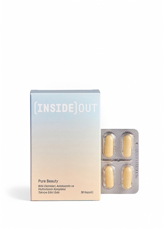 Insideout Pure Beauty Takviye Edici Gıda 30 Kapsül Mavi Eu Insideout Pure Beauty Takviye Edici Gıda 30 Kapsül Mavi Eu