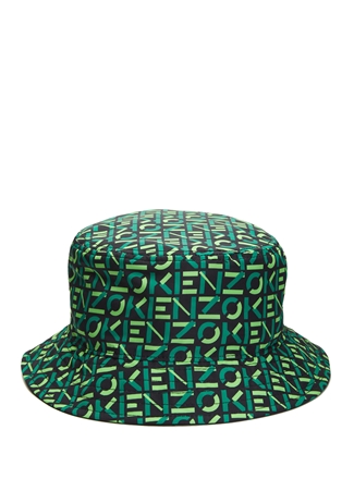 Kenzo Kadın Yeşil Logo Baskılı Şapka M Eu