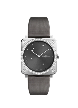 Bell & Ross Kadın Instruments Grey Diamond Eagle Kol Saati EU Bell & Ross Kadın Instruments Grey Diamond Eagle Kol Saati EU