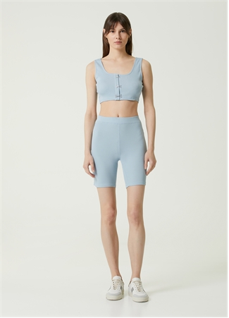 Bassigue Kadın Mavi Biker Şort XS EU Bassigue Kadın Mavi Biker Şort XS EU