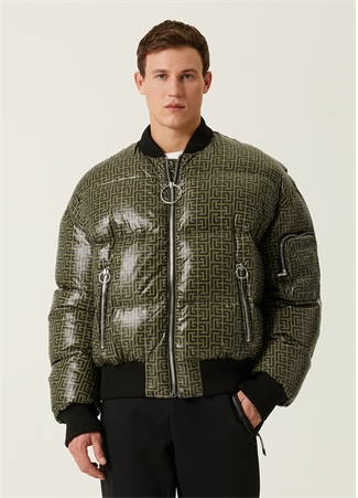 Balmain Erkek Siyah Haki Logolu Puff Mont 48 It Balmain Erkek Siyah Haki Logolu Puff Mont 48 It