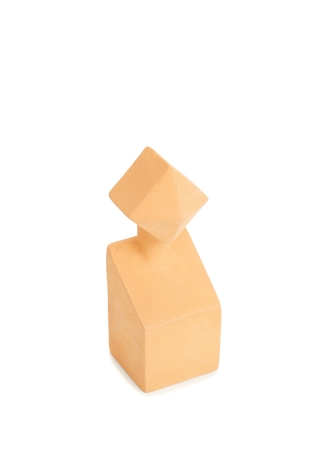 GARDECO The Muses Small Geometrik Formlu Seramik Obje Kahverengi GARDECO The Muses Small Geometrik Formlu Seramik Obje Kahverengi