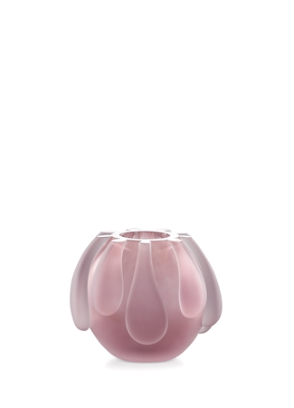 Kebel Interiors Droplet S Pembe Cam Vazo Kebel Interiors Droplet S Pembe Cam Vazo