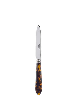 Sabre Kahverengi 6lı Desenli Tatlı Bıçağı Seti Turuncu Sabre Kahverengi 6lı Desenli Tatlı Bıçağı Seti Turuncu