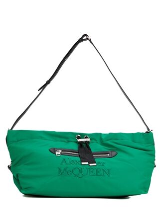 Alexander McQueen Kadın Bundle Yeşil Omuz Çantası EU