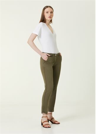 Beymen Club Kadın PANTOLON Haki 34 EU