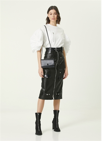 Alexander Mcqueen Kadın Etek Siyah 40 It Alexander Mcqueen Kadın Etek Siyah 40 It