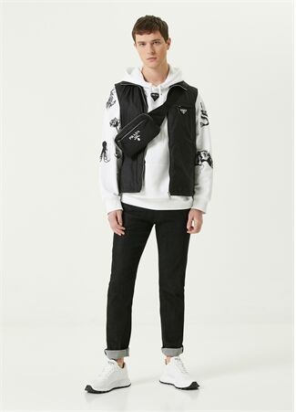 Prada Erkek Siyah Jean Pantolon 32 US