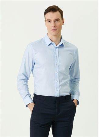 Network Erkek GÖMLEK Mavi 42 EU