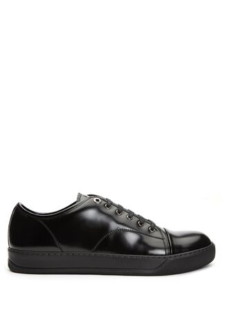 Lanvin Erkek Siyah Deri Sneaker 6 Uk