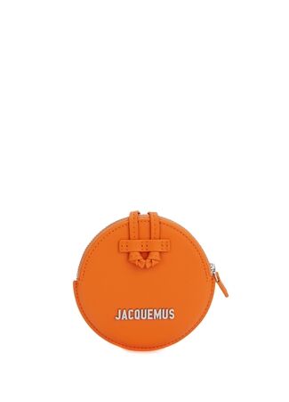 Jacquemus Kadın Le Pitchou Turuncu Deri Çanta EU