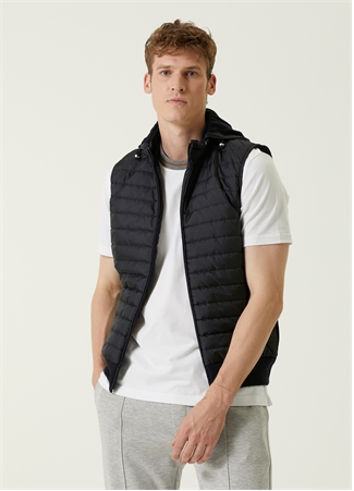 Beymen Collection Erkek Lacivert Kapüşonlu Garni Detaylı Yelek M EU Beymen Collection Erkek Lacivert Kapüşonlu Garni Detaylı Yelek M EU