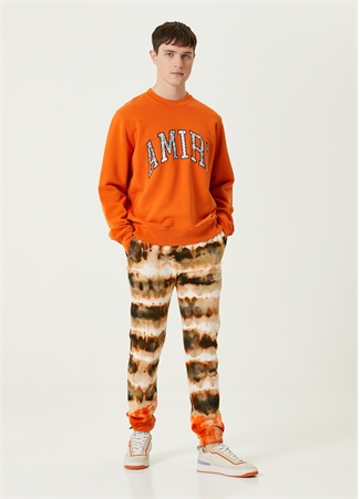Amiri Erkek Turuncu Batik Desenli Jogger Eşofman Siyah M Eu Amiri Erkek Turuncu Batik Desenli Jogger Eşofman Siyah M Eu