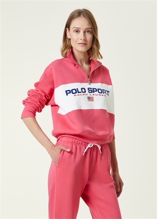 Polo Ralph Lauren Kadın Sweatshirt Pembe Xs Eu