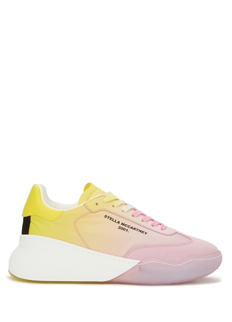 Stella McCartney Kadın Loop Lace Up Pembe Sneaker 36 EU