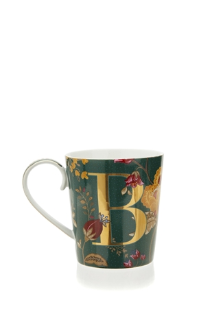 Pip Studio Yeşil Harfli Porselen Mug Pip Studio Yeşil Harfli Porselen Mug