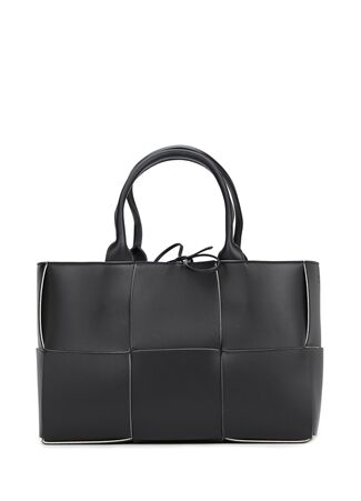 Bottega Veneta Kadın Arco Siyah Deri Çanta EU