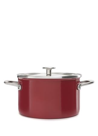 Kitchenaid Kırmızı 20 cm Çelik Emaye Ten Rengicere Kitchenaid Kırmızı 20 cm Çelik Emaye Ten Rengicere