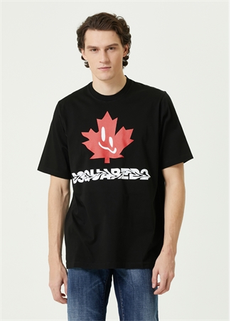 Dsquared2 Erkek Tshirt Siyah S Eu Dsquared2 Erkek Tshirt Siyah S Eu