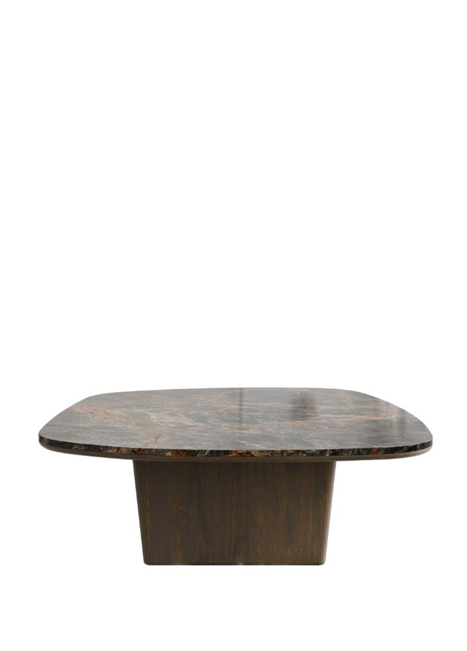 Hamm Design - Forest Brown Ash Gray Oak Amorphous Middle Table 120 cm
