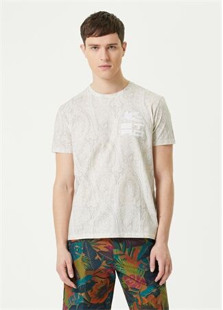 Etro Erkek TSHIRT Beyaz S EU