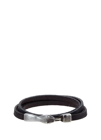 Emre Osmanlar Kadın Siyah Gümüş Rengi Bileklik EU Emre Osmanlar Kadın Siyah Gümüş Rengi Bileklik EU